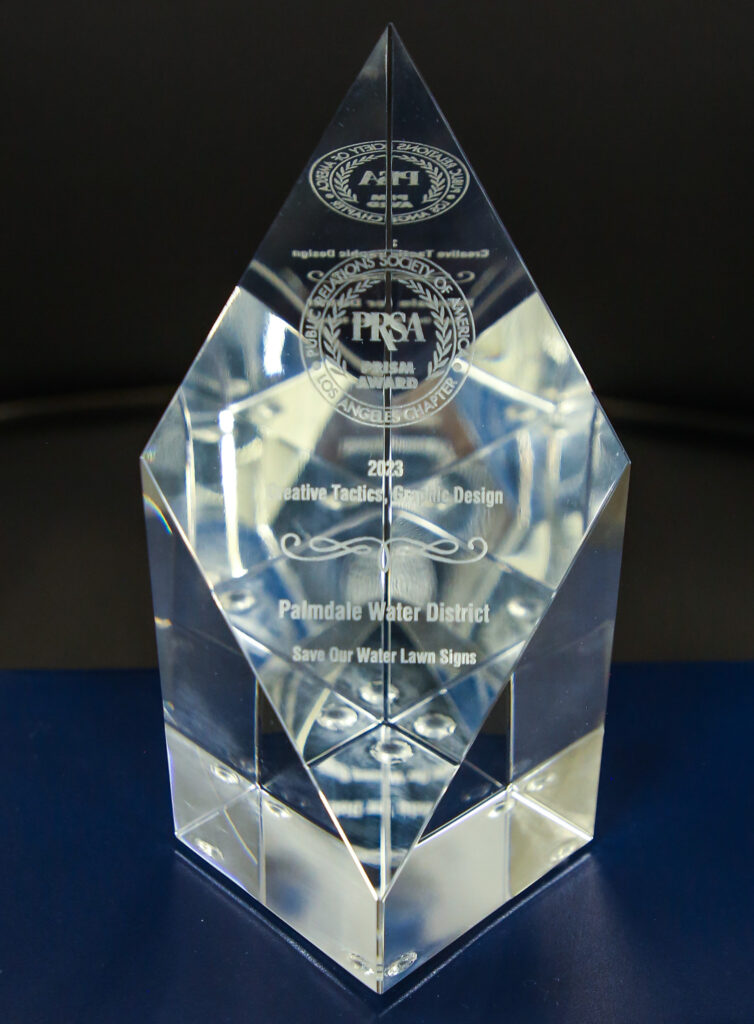 PWD’S SAVE OUR WATER LAWN SIGN GRAPHICS FOR DROUGHT MESSAGING WINS PR ...