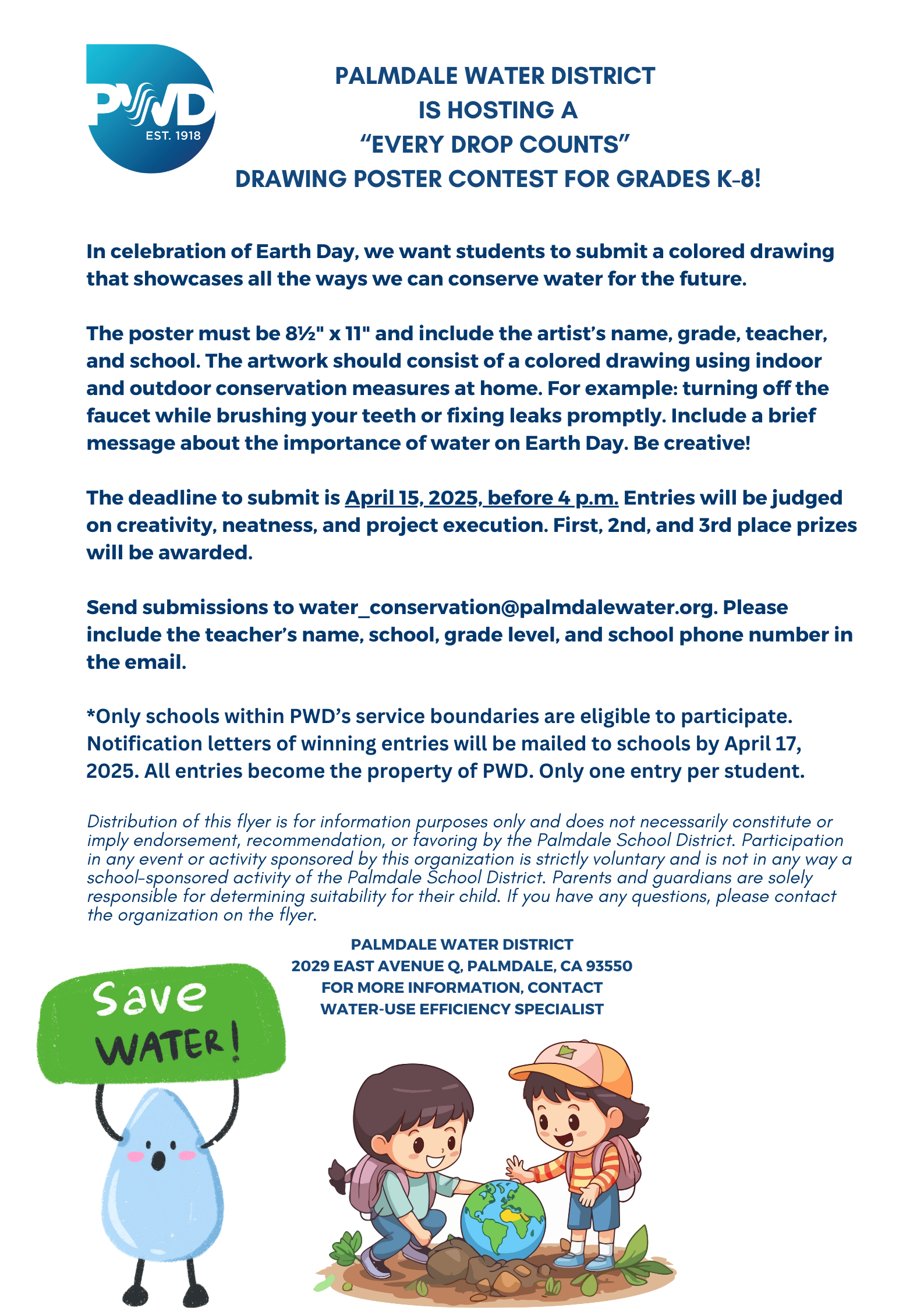 Student Projects - Palmdale Water District