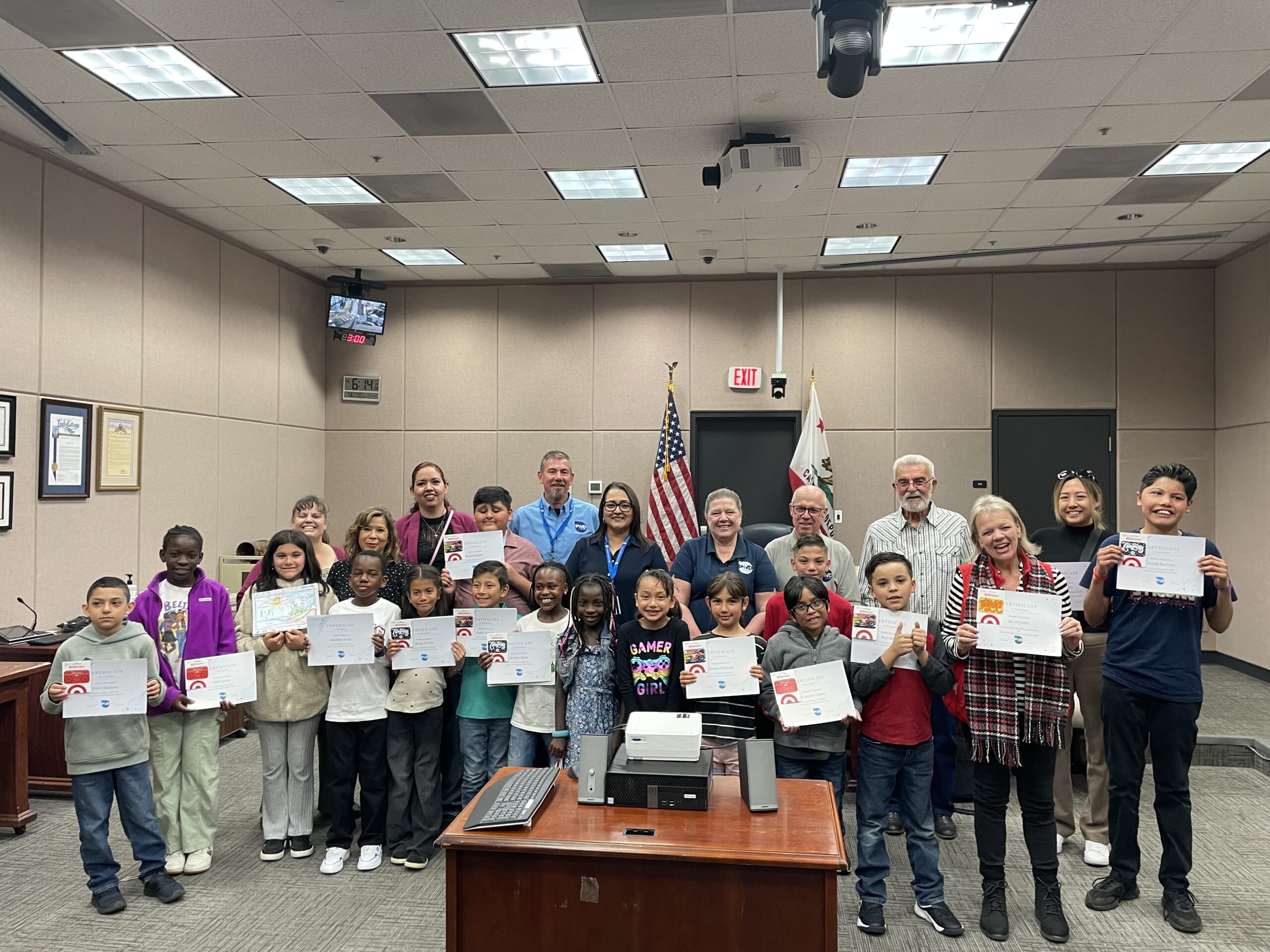 PALMDALE STUDENTS RECOGNIZED BY PWD BOARD FOR CREATIVE EARTH DAY ...