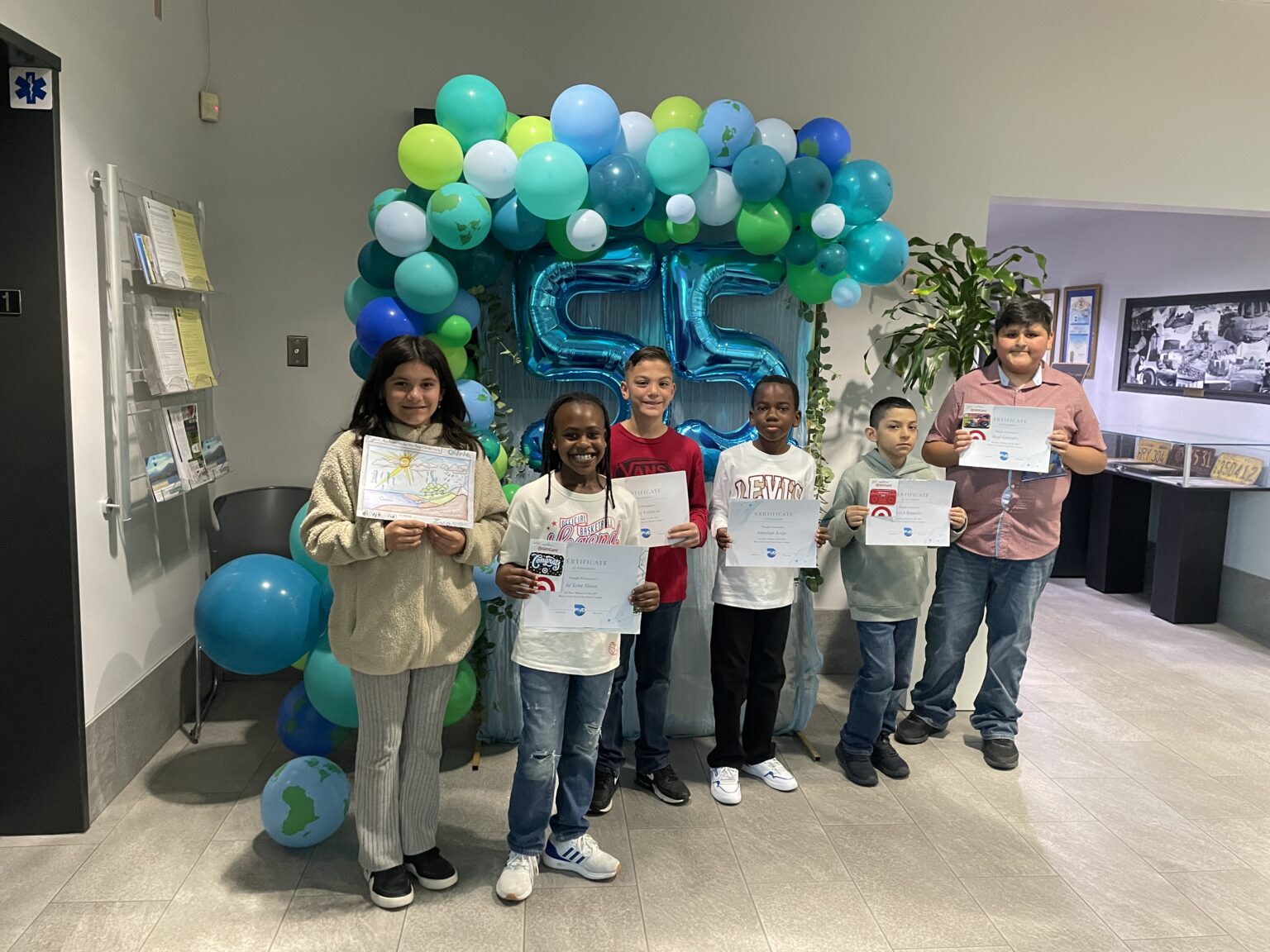 PALMDALE STUDENTS RECOGNIZED BY PWD BOARD FOR CREATIVE EARTH DAY ...